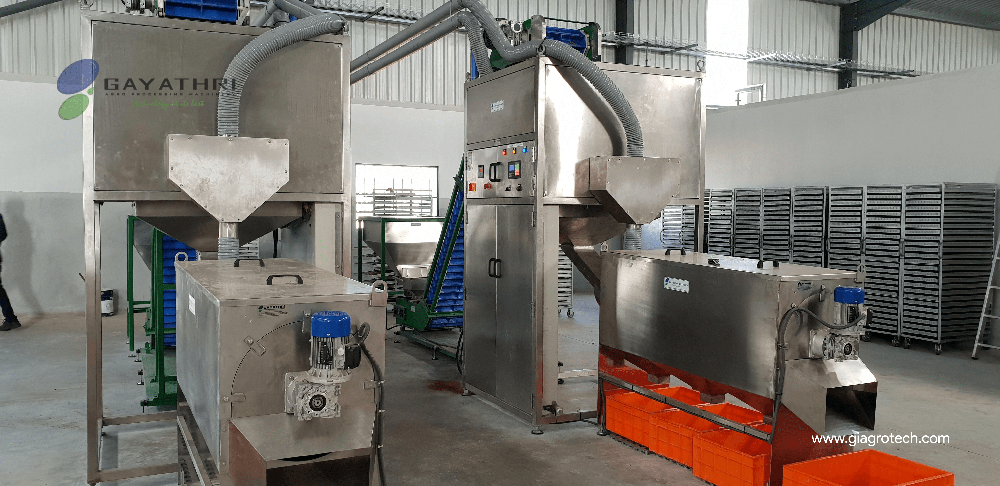 Automatic Cashew Kernel Peeling Machine Manufacturer | Cashew Kernel ...